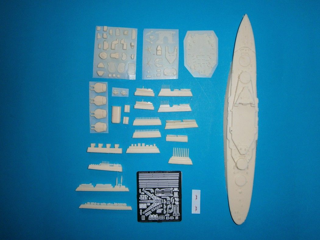 1:700 Battle ship HMS Royal Oak 1939