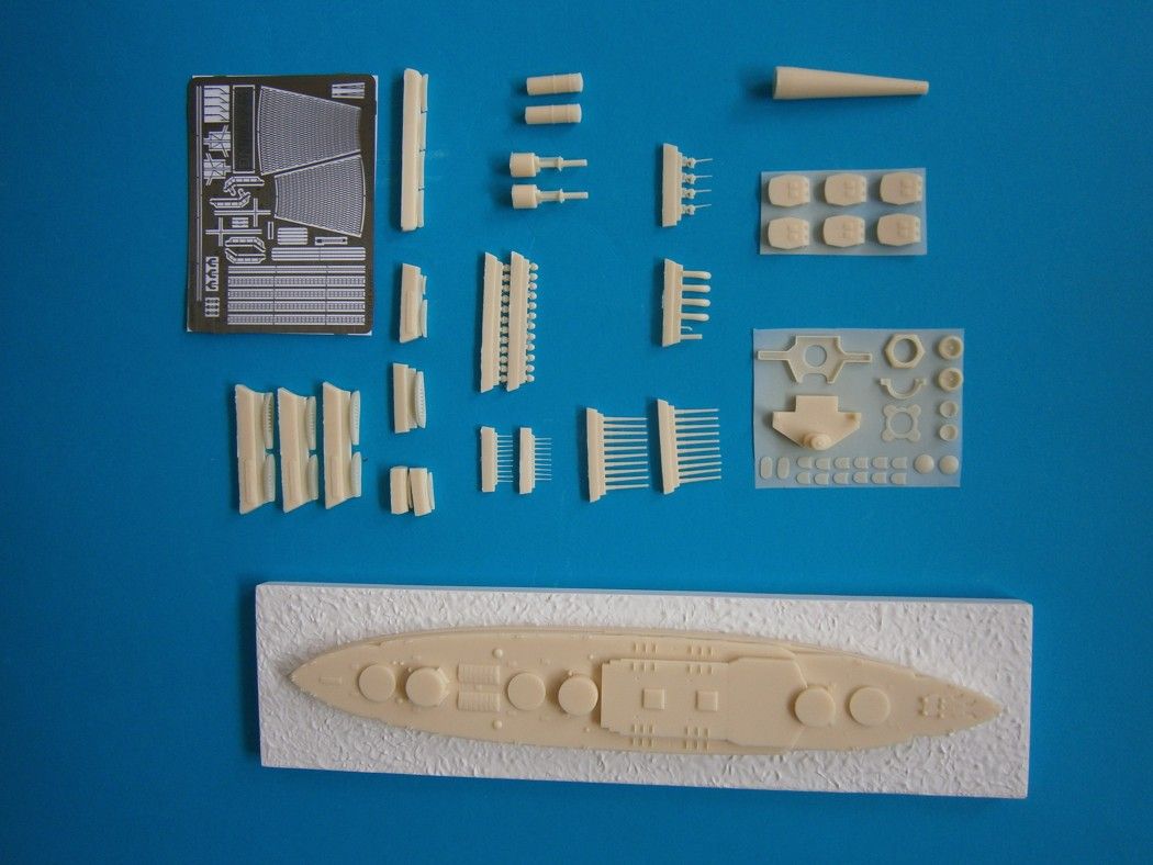 1:700 Battle ship USS Arkansas BB 33 1918