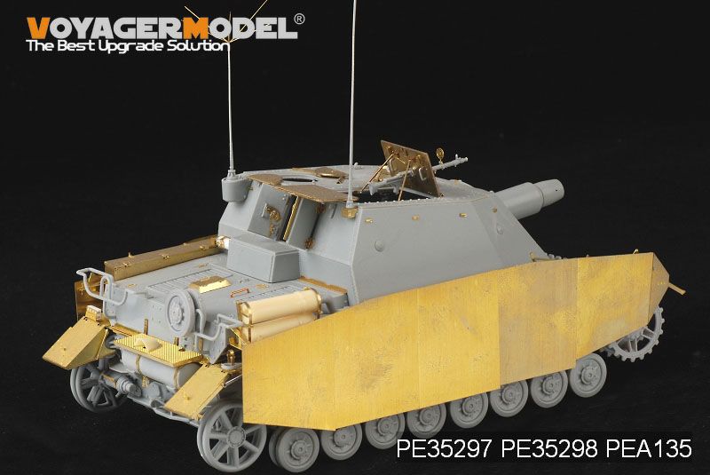 1:35 WWII German Sturmpanzer IV Brummbar Mid Version Basic (For DRAGON ...