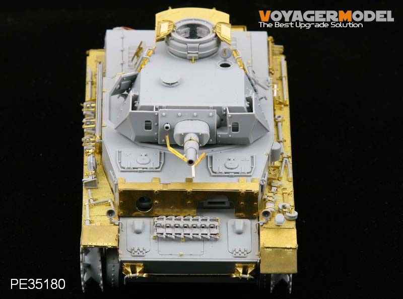 WWII Pz.KPfw. IV Ausf F1 "Vorpanzer" (For DRAGON 6398)