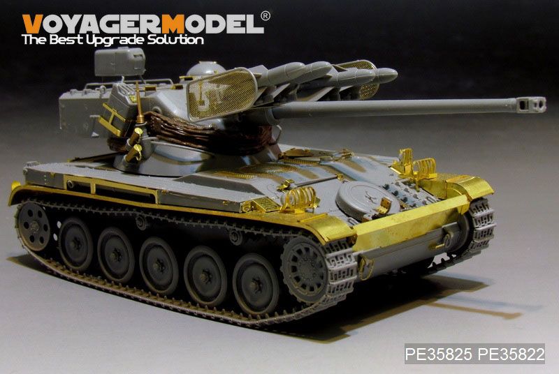 1:35 AMX-13/75 w/SS-11 ATGM light tank basic (smoke discharger, Atenna ...