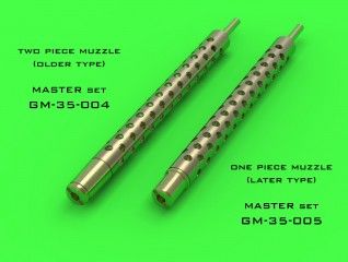 1:35 Browning M1919 .30 cal machine gun barrels – two piece muzzle ...