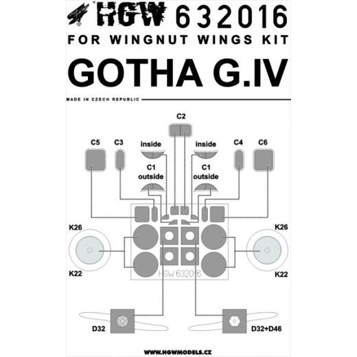 1:32 Gotha G.IV
