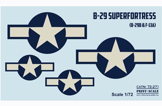 1:72 B-29 Superfortress Part 1 (wet decals)