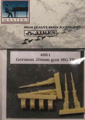 1:48 German 20mm guns MG FF